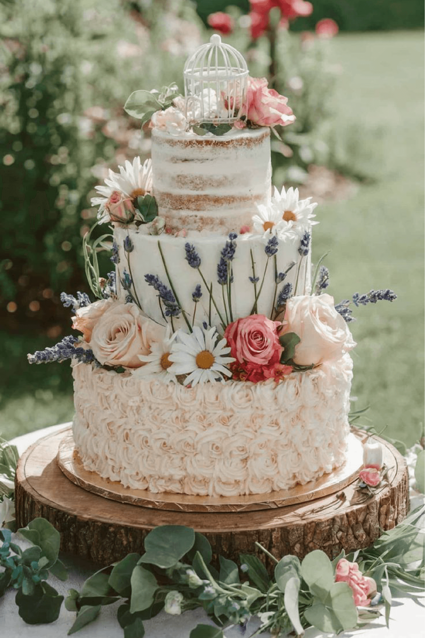 16 Rustic Country Wedding Cake Ideas to Get You Inspired - Knot & Plot