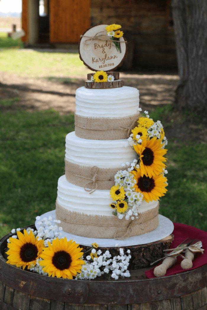 16 Rustic Country Wedding Cake Ideas to Get You Inspired - Knot & Plot